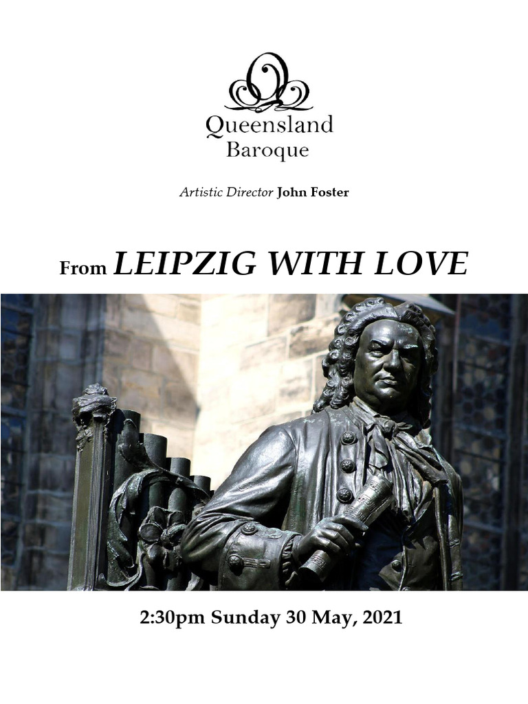 Queensland Baroque Concert Program | PDF | Suite (Music) | Orchestras