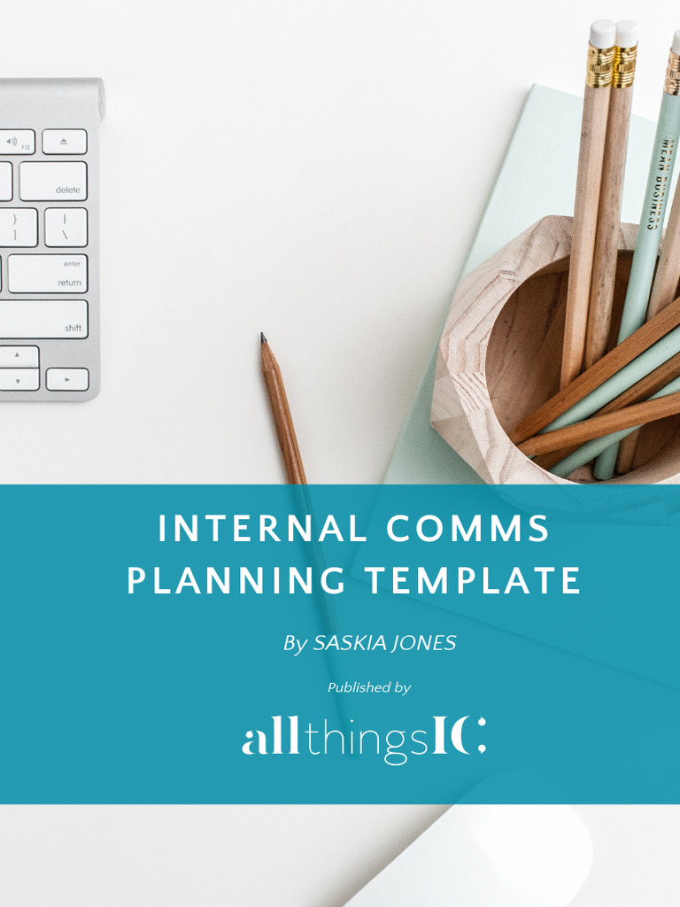 Internal Communication Plan Template 1 | PDF