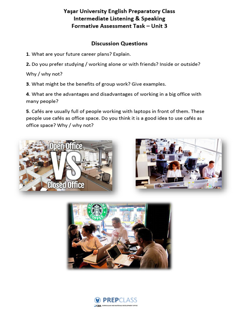 Formative Assessment Task Unit 3 | PDF