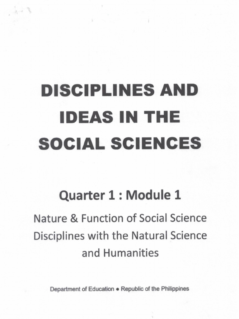 Diss-Module-1 A | PDF