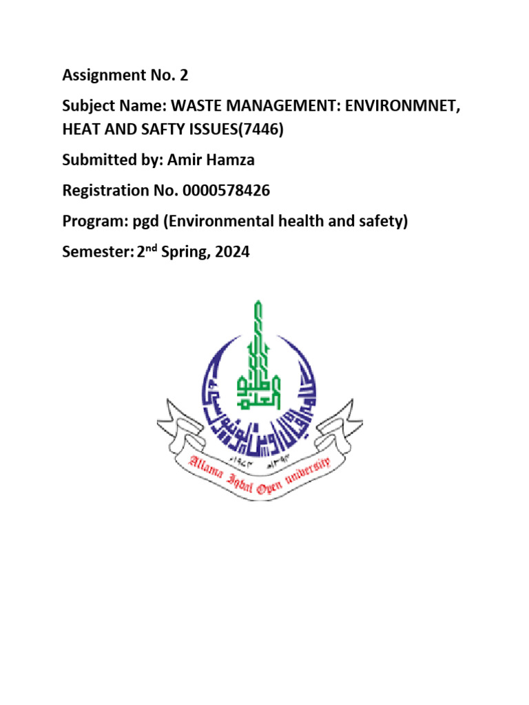 Assignment No 2 7446 | PDF