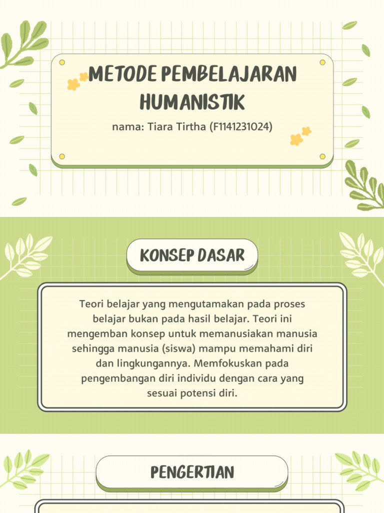 Humanistik Uts Tiara Tirtha | PDF
