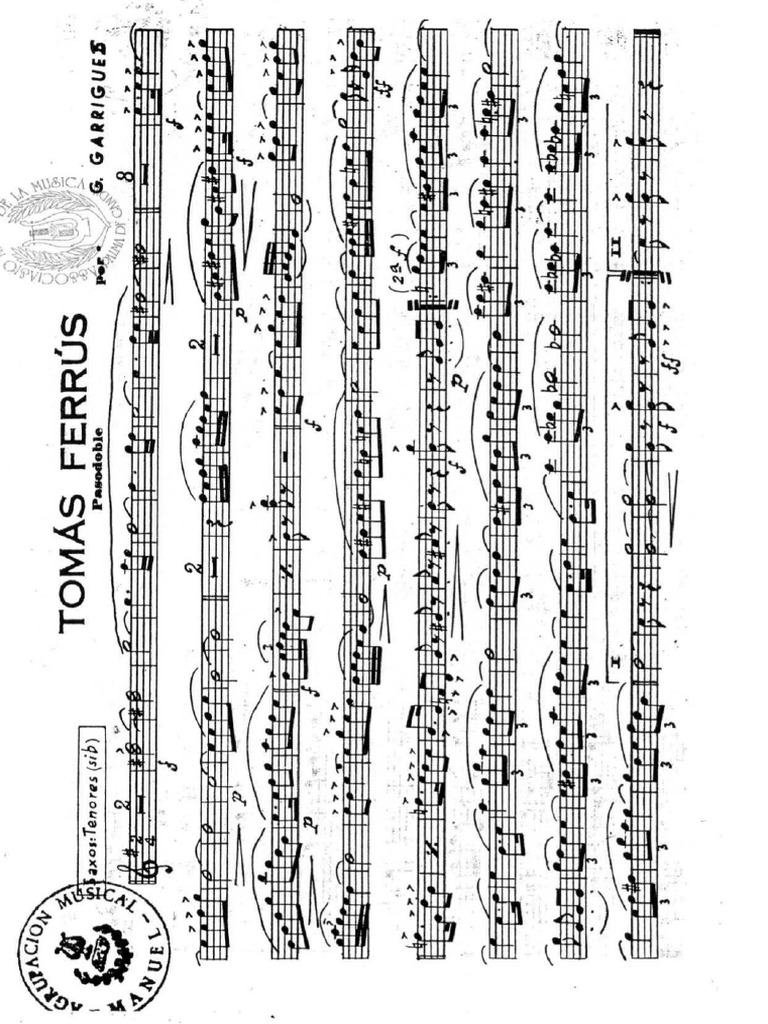 Tomas Ferrus (PD) - Tenor | PDF