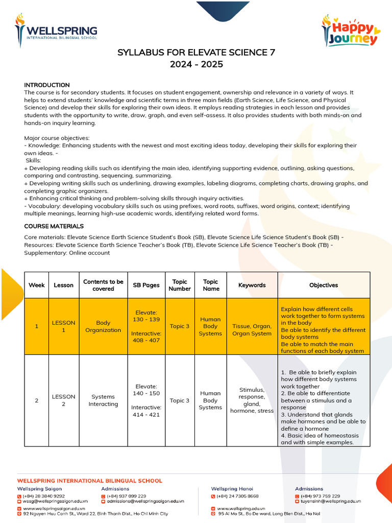 Science Grade 7 | PDF