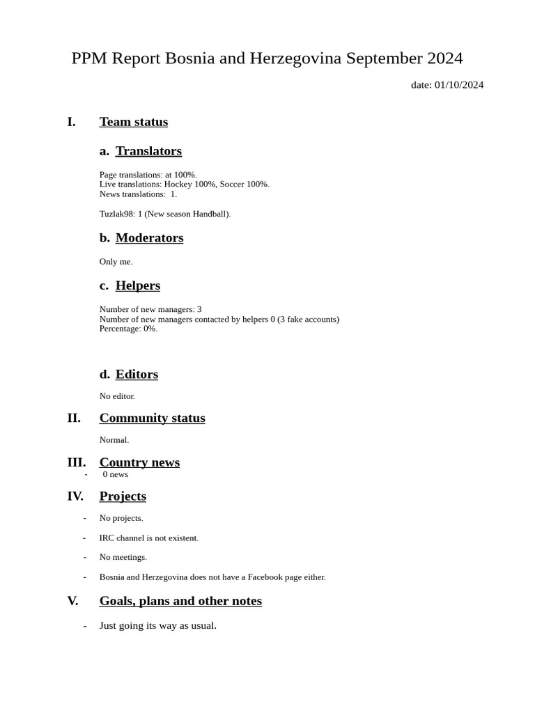 Report BIH 09 2024 | PDF