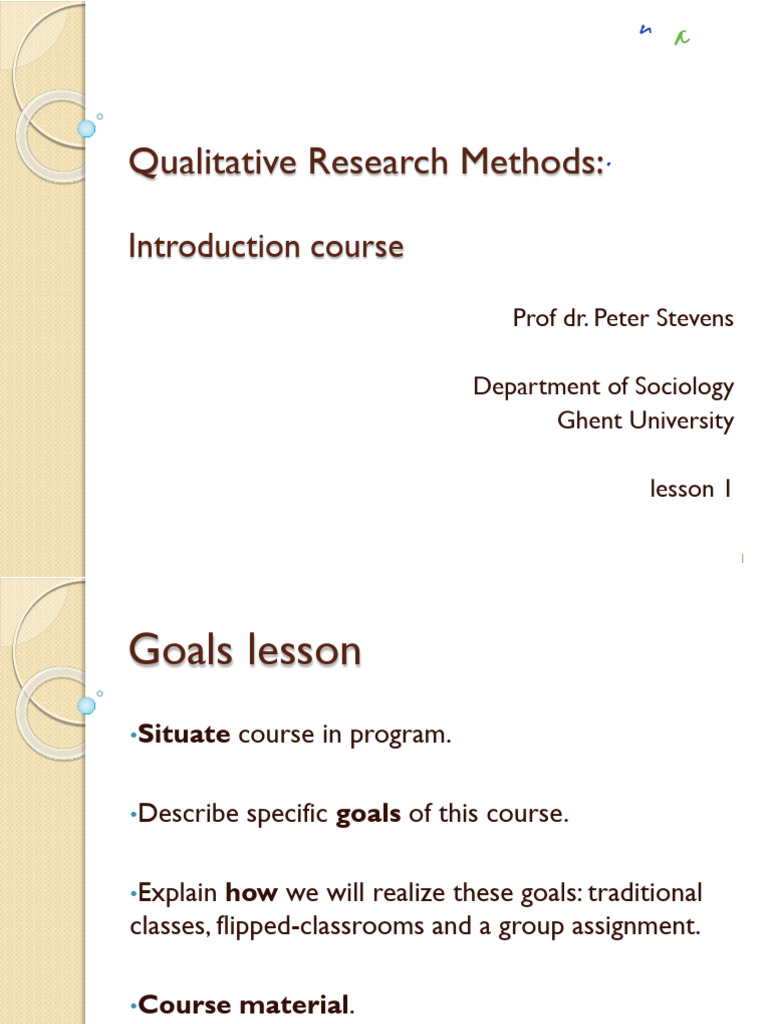 QR 24 - 25 - Lesson 1 - Introduction Course - Day 1. 26 Sep | PDF