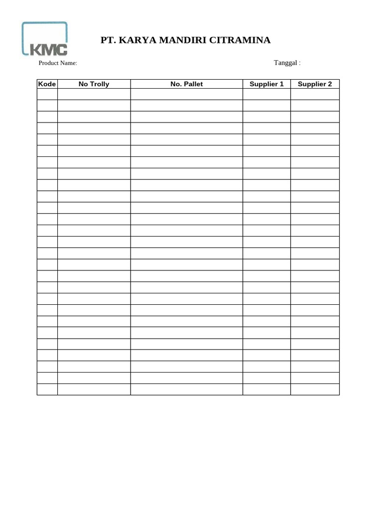 Laporan RM Baru | PDF