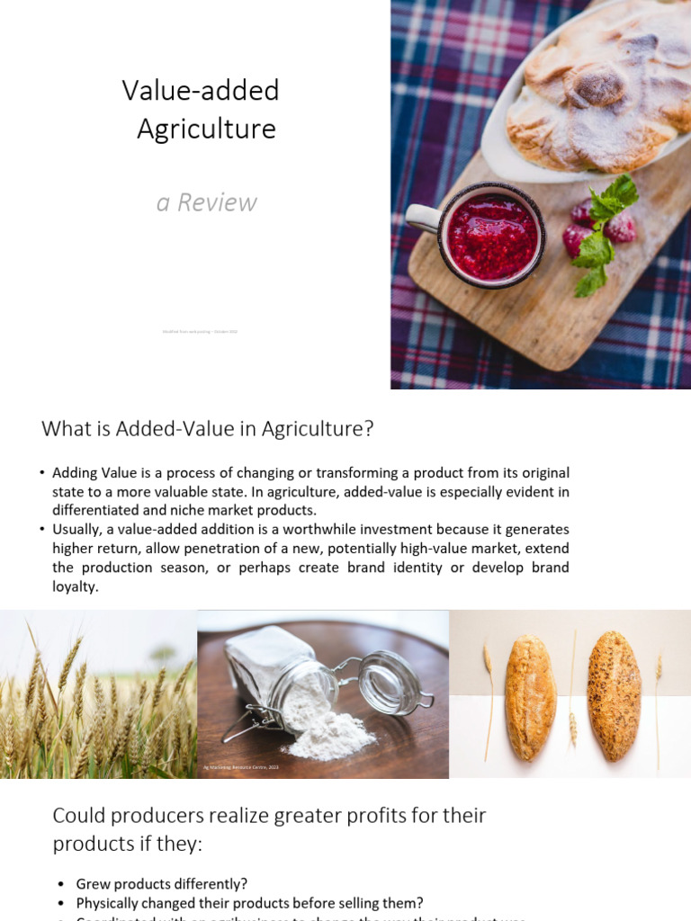 Value Added Ag 2023 | PDF