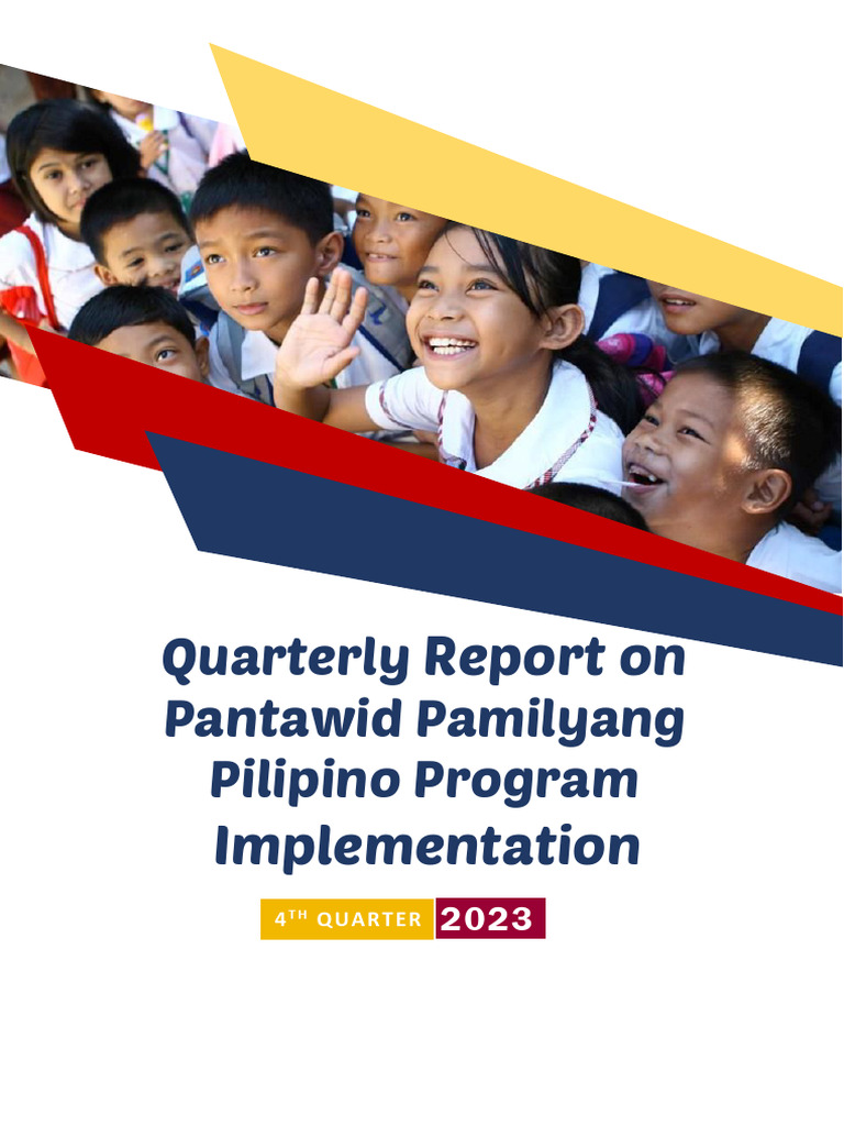 4Ps Fourth Quarter Accomplishment Report | PDF