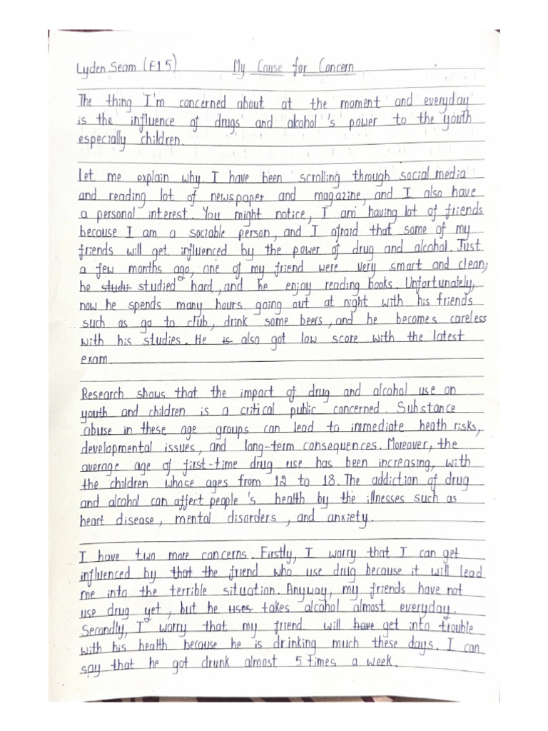 Cause for Concern | PDF