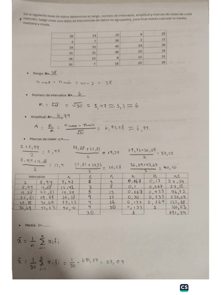 Ejercicios de Matemáticas | PDF
