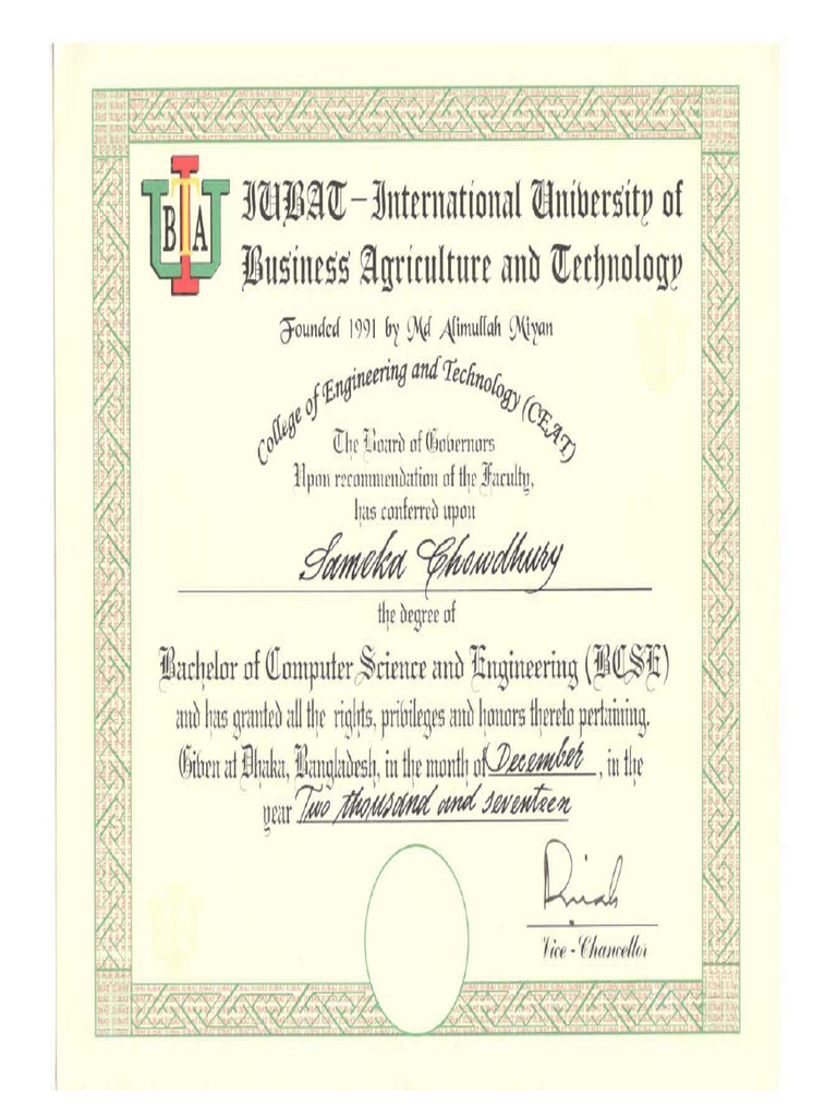Certificate | PDF