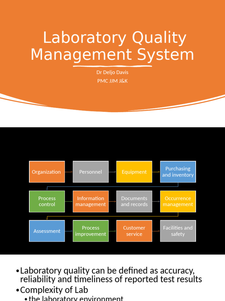 Laboratory Quality Management System | PDF