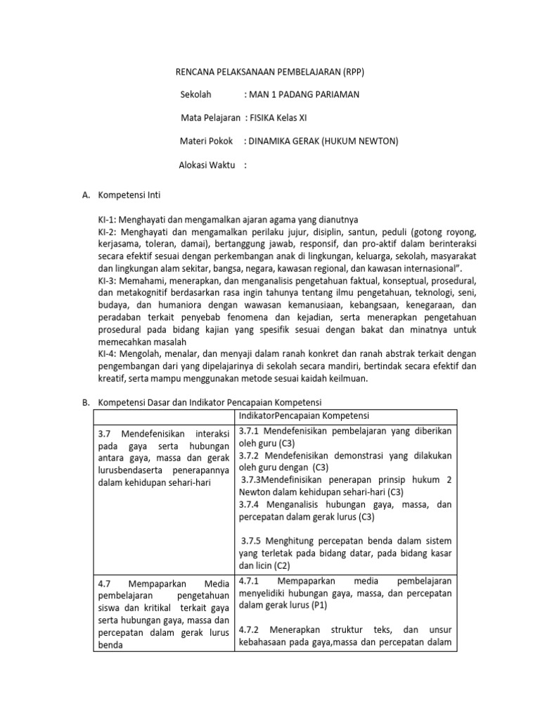 2.meilani Juneldi RENCANA PELAKSANAAN PEMBELAJARAN | PDF