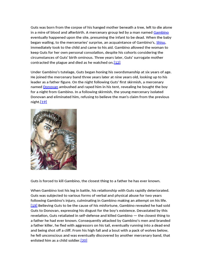 Background of Guts | PDF