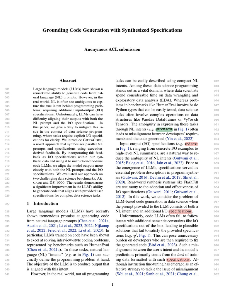 3162 Grounding Code Generation With | PDF