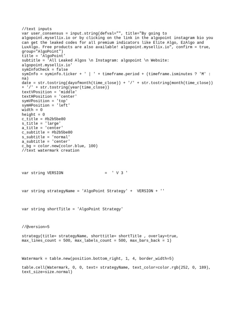 Strat Entry and Exit | PDF