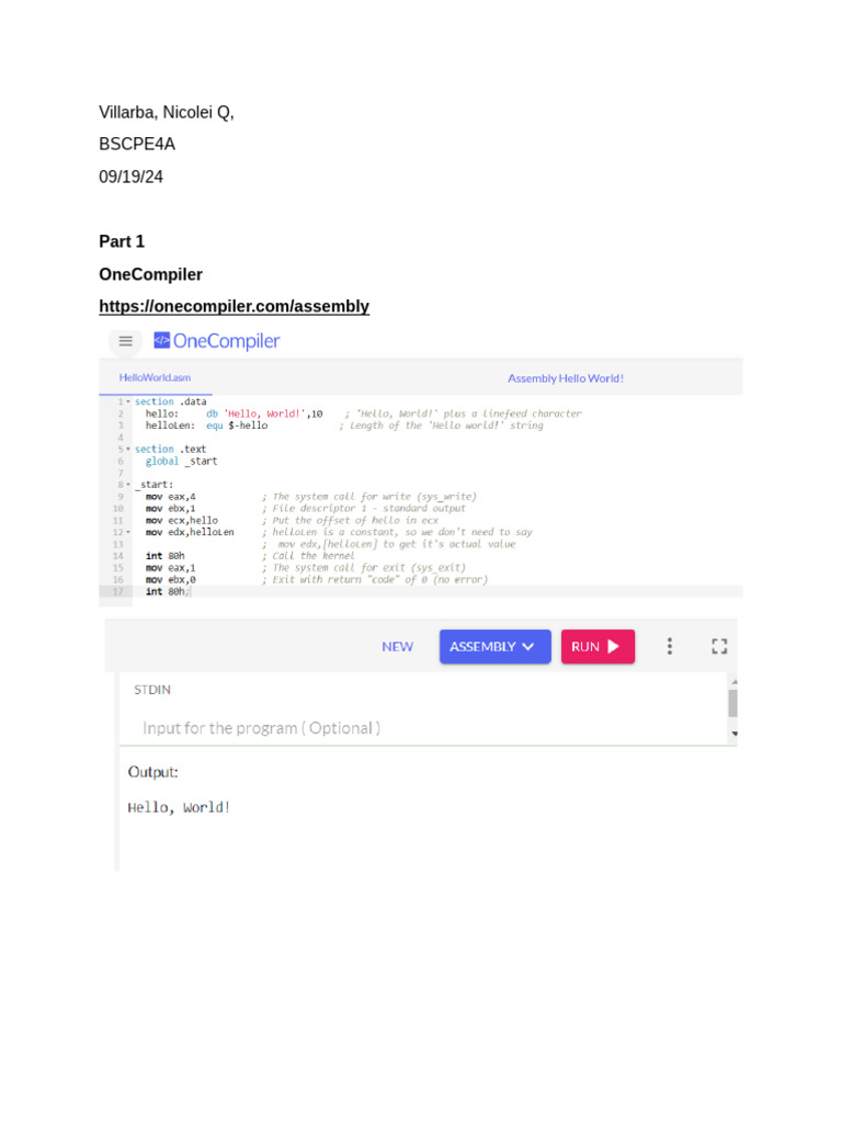 TP in CompArch prelims | PDF