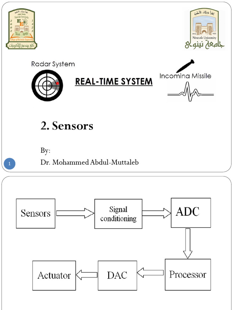 Sensors in Real Time Embeded Systems | PDF | Capacitor | Science ...