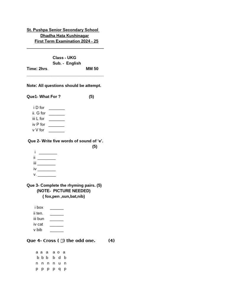 Ukg English | PDF