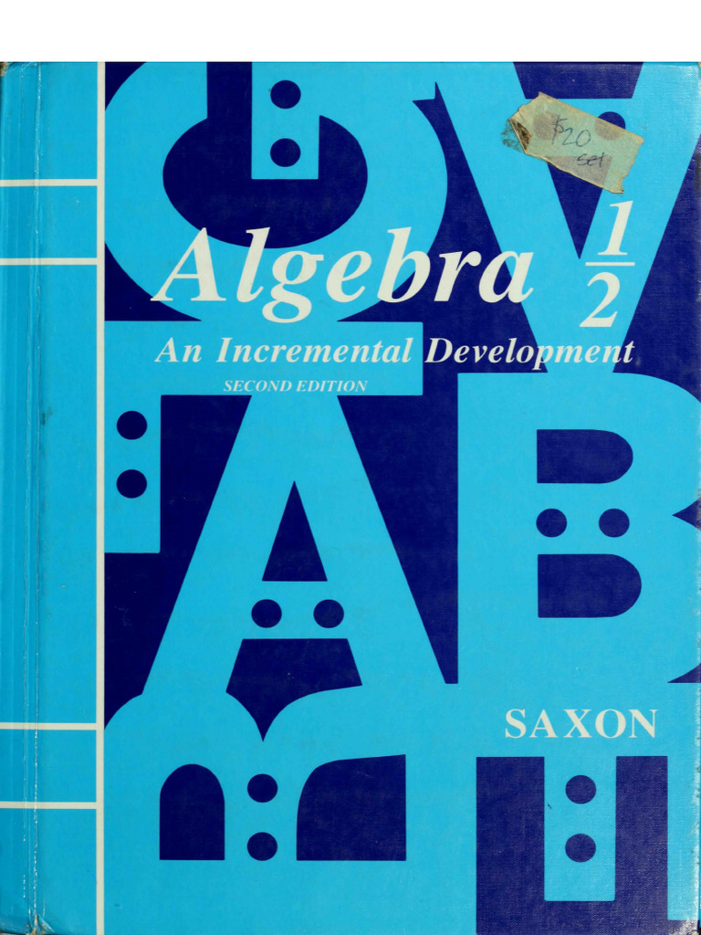 Algebra 1 - 2 (Half) - An Incremental Development - 2nd Edition ...