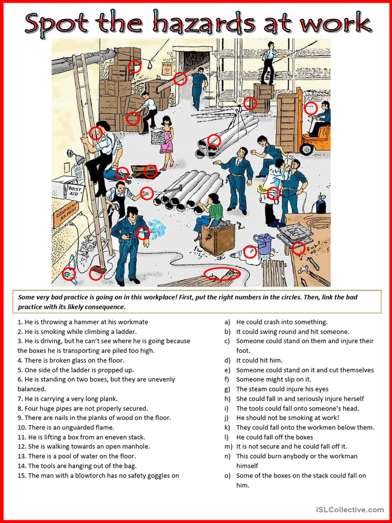 Spot the hazards_dangers | PDF