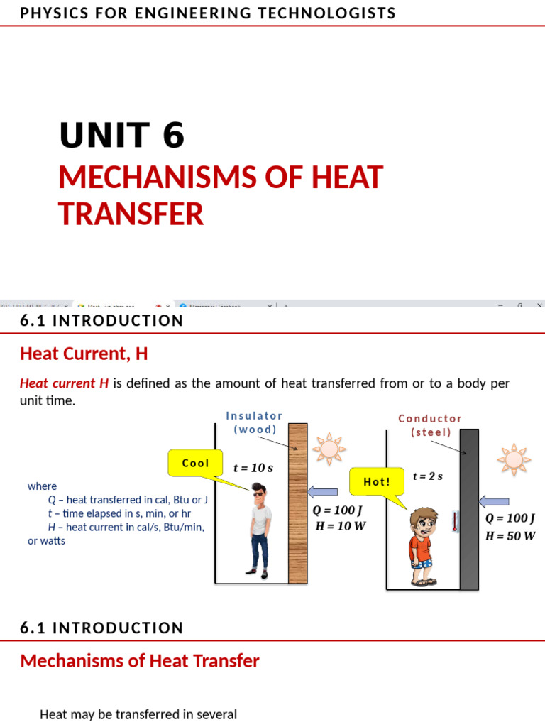 Phet Unit 6 Heat Transfer | PDF