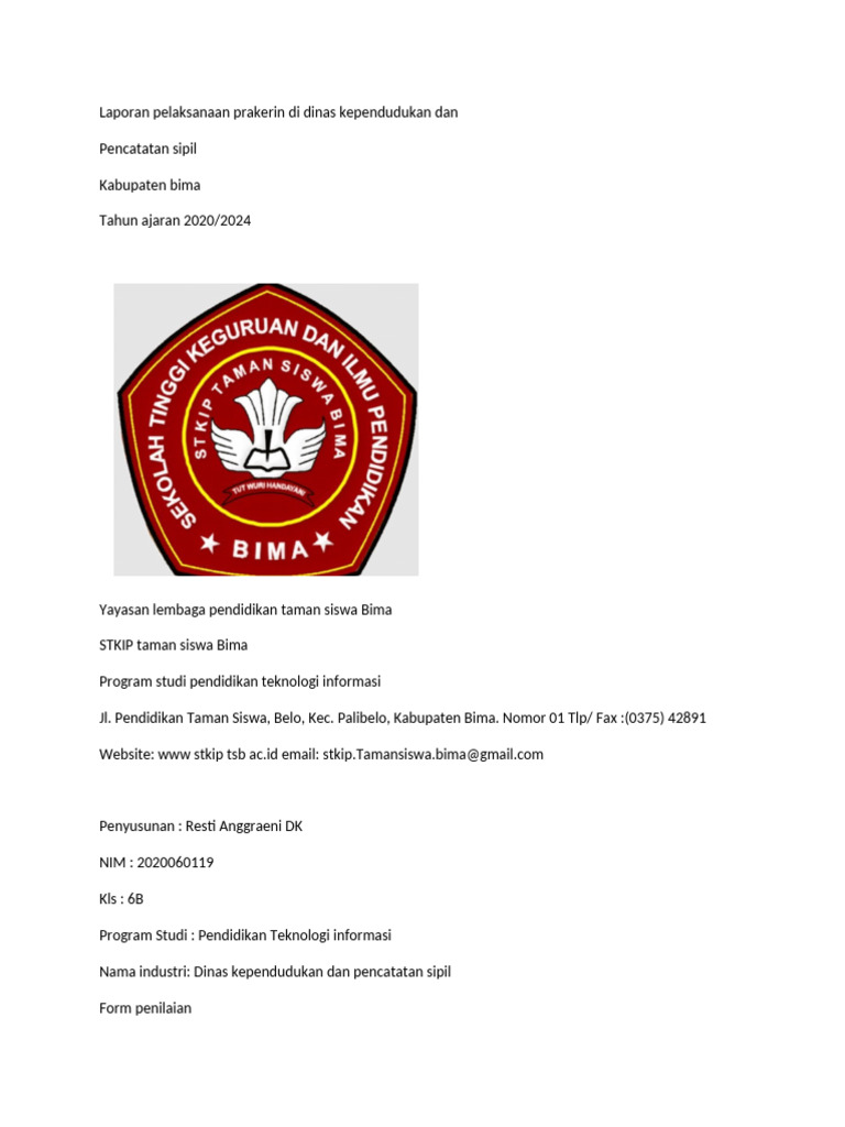 Laporan Pelaksa-WPS Office | PDF