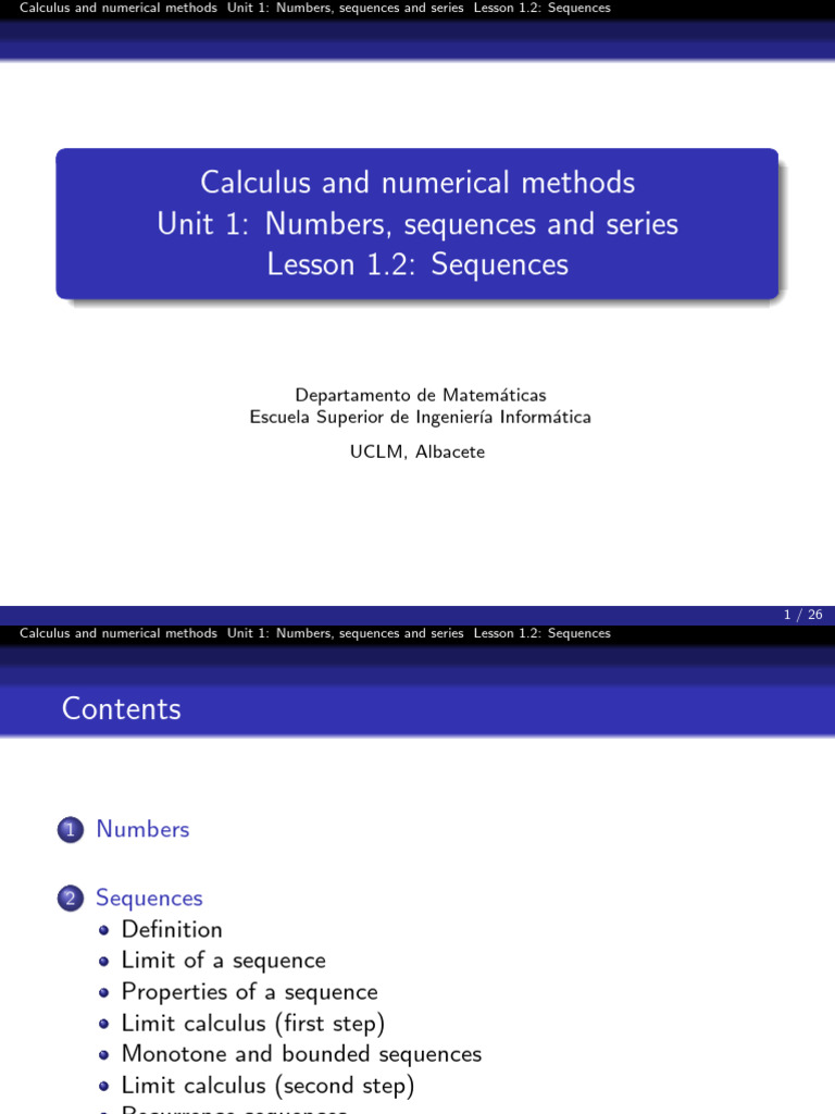 Unit1.2 Seq Eng | PDF