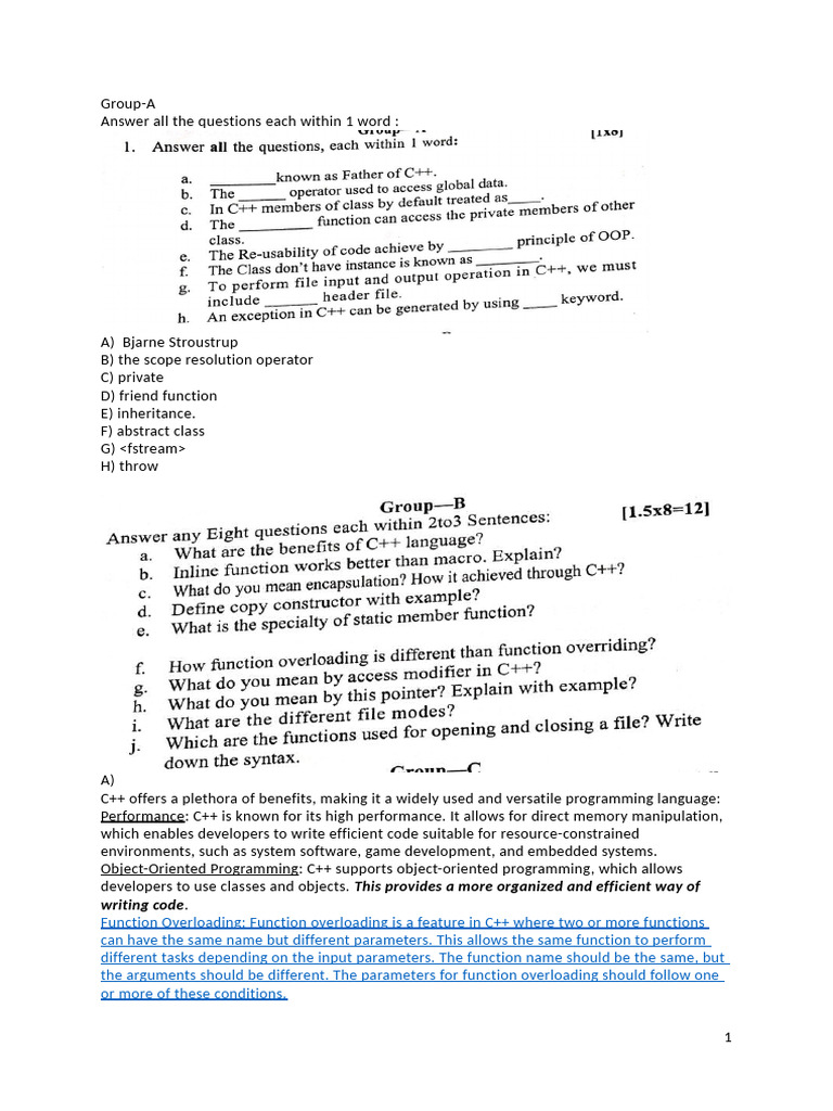 C Question Paper Pdf