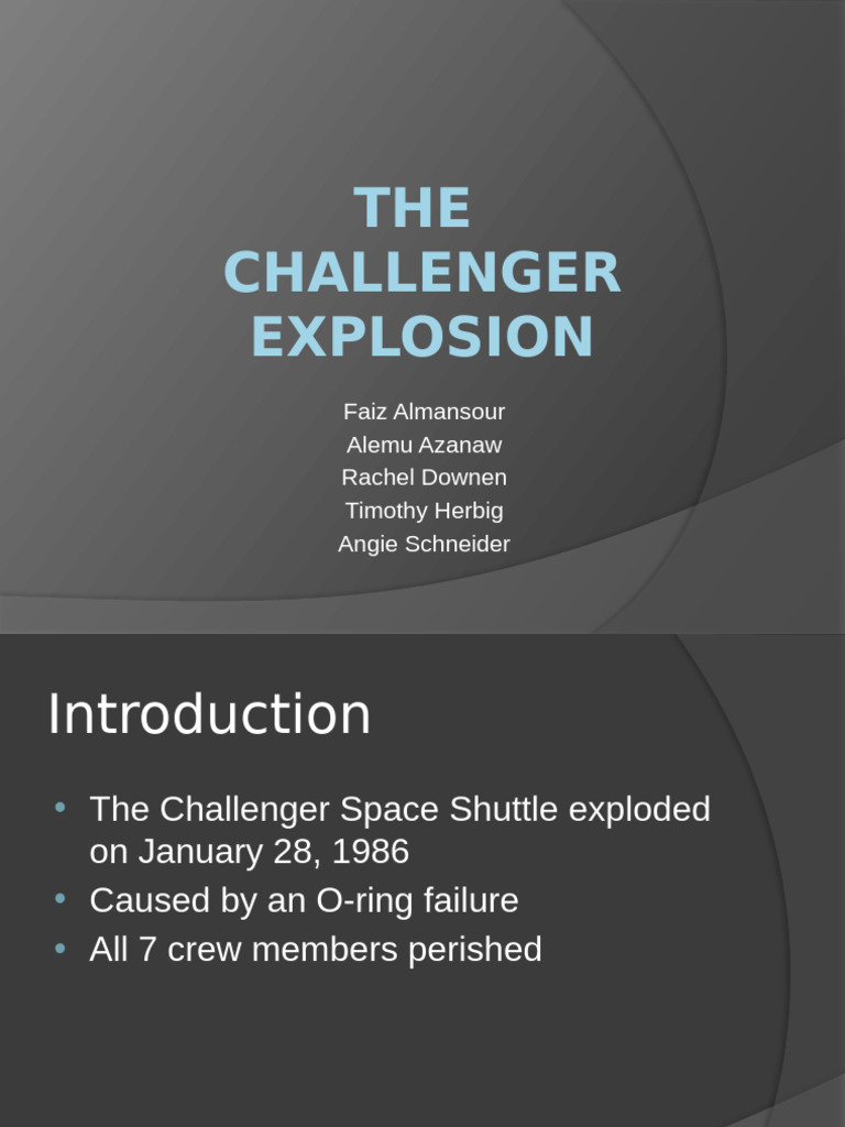 Challenger | PDF