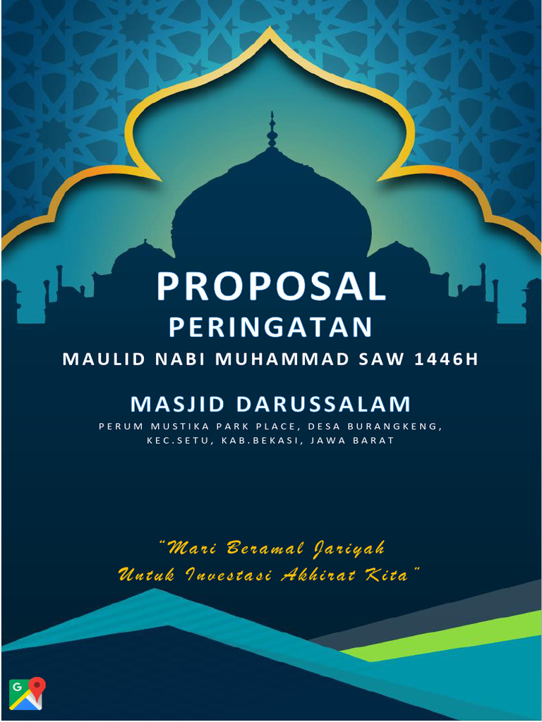 Proposal Maulid Nabi Muhammad SAW 1446H FINAL | PDF