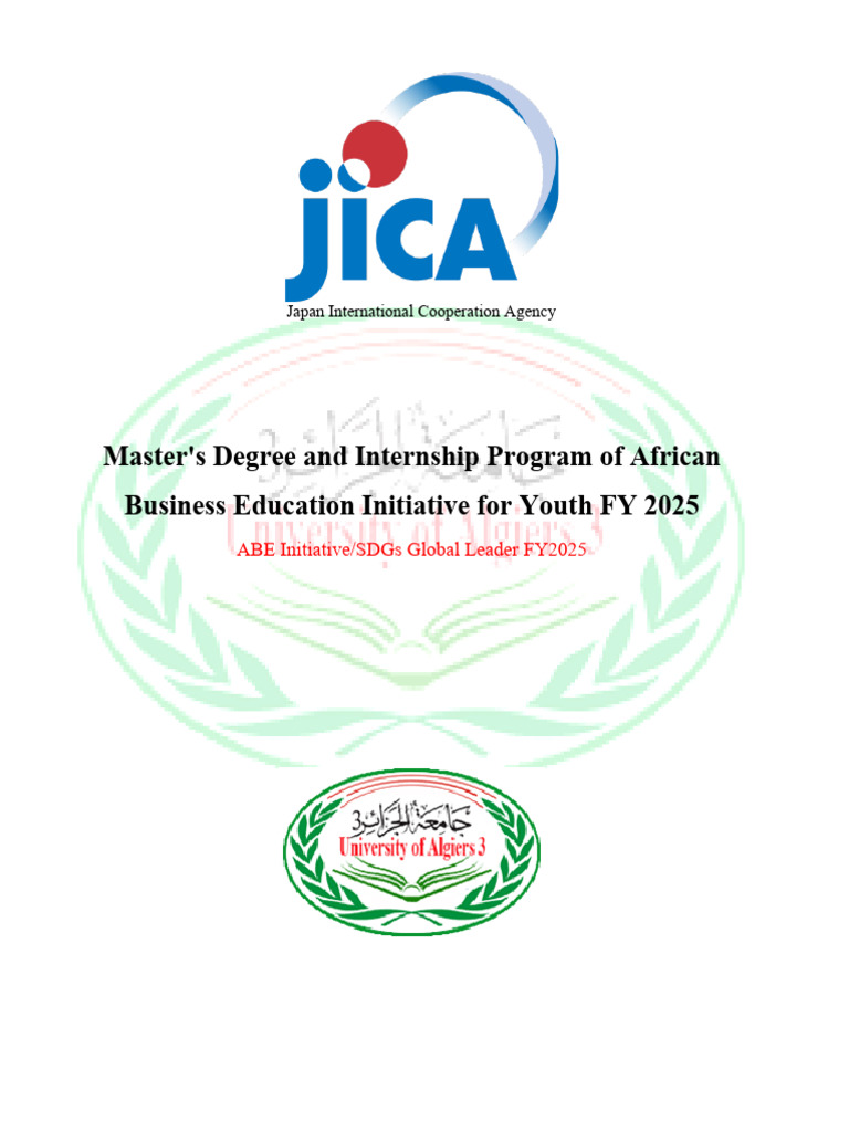 Japan International Cooperation Agency (JICA) | PDF