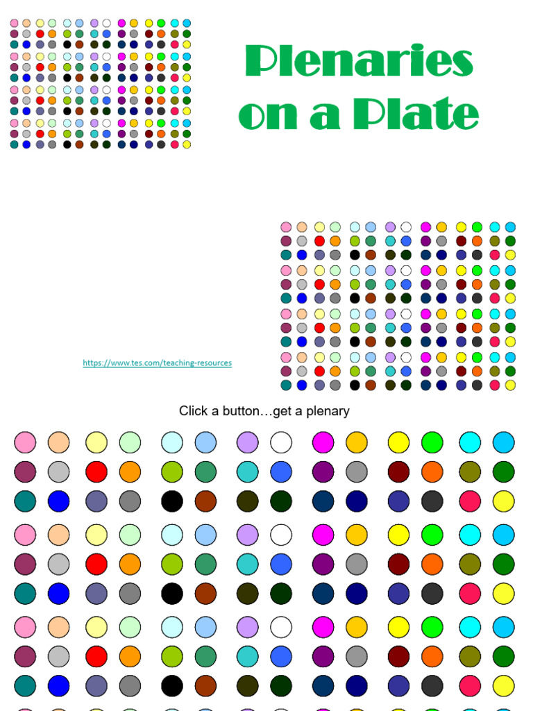 Plenaries On A Plate | PDF