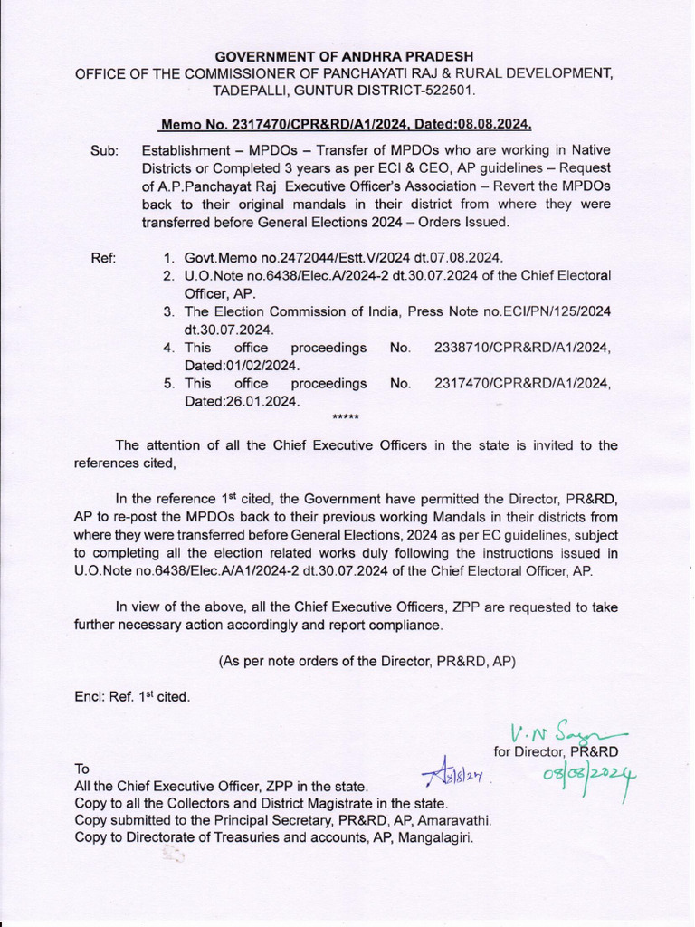 MPDOs Repatriation Orders Memo | PDF