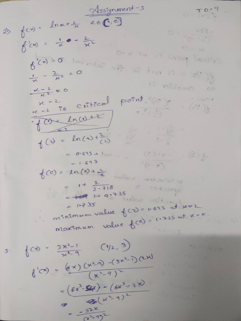 Mat Assignment 3 | PDF