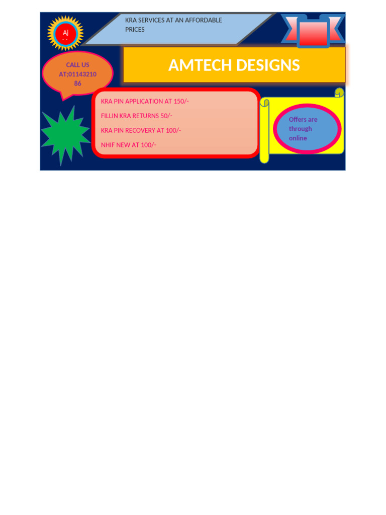 Amtech Designs | PDF