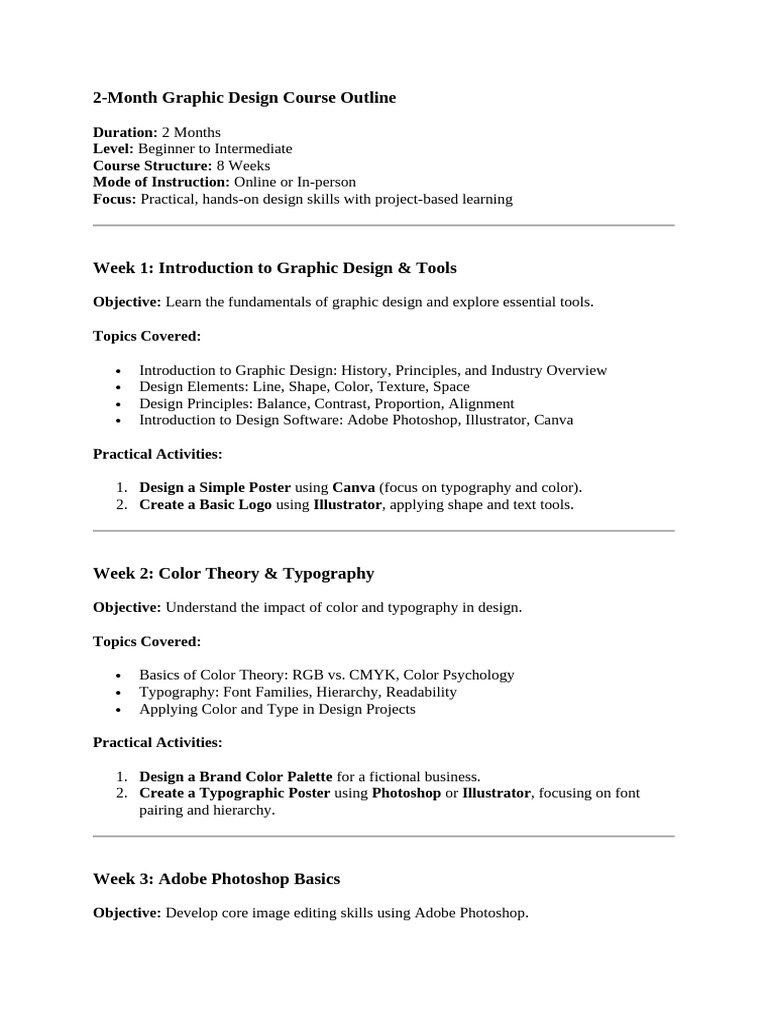 G Design Course Advance | PDF | Adobe Illustrator | Career & Growth