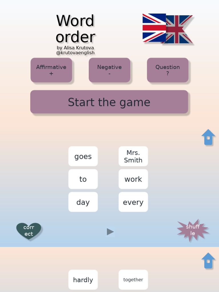 Present Simple Word Order2 | PDF