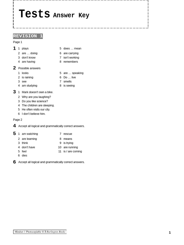 Advantage1 Restarter RevisionWorksheet2 MS1 AK 24172 | PDF