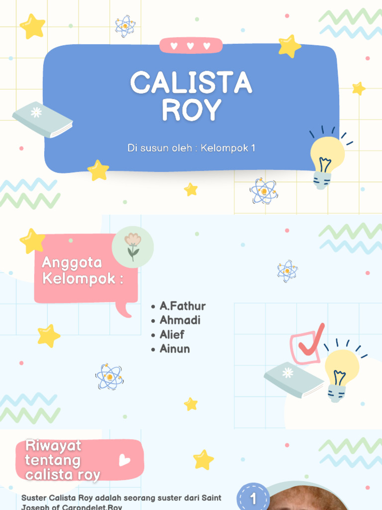 Kelompok 1 (Calista Roy) | PDF