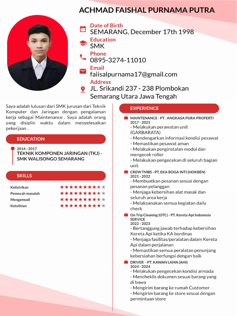 Berkas Achmad Faishal Purnama | PDF