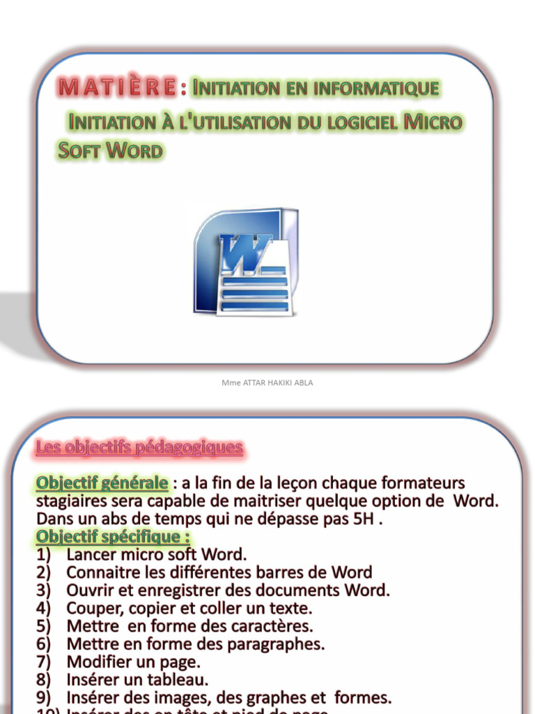 Cours Word | PDF