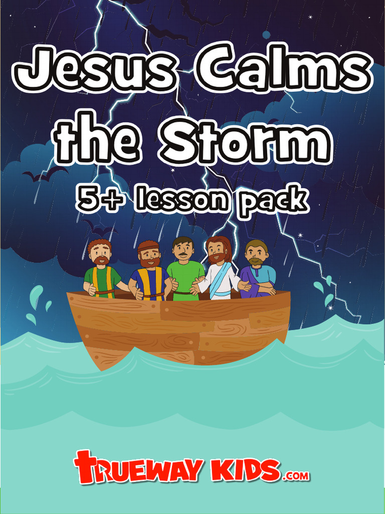 NT14 Jesus Calms The Storm 5+ | PDF | Jesus | Disciple (Christianity)