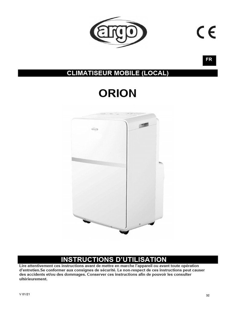 ORION Manual FR Rev03 1 | PDF