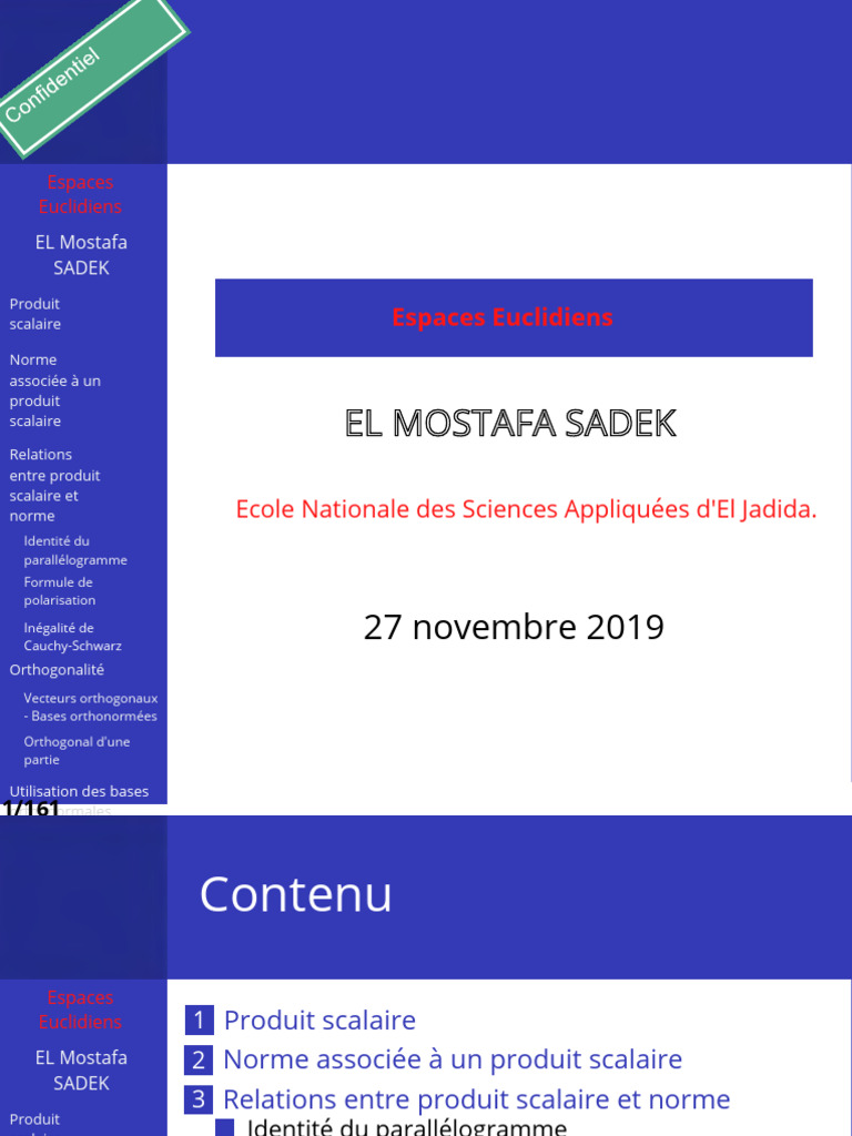 El Mostafa Sadek El Mostafa Sadek: 27 Novembre 2019 | PDF