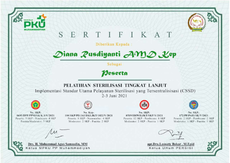 Diana Rusdiyanti AMD Kep | PDF