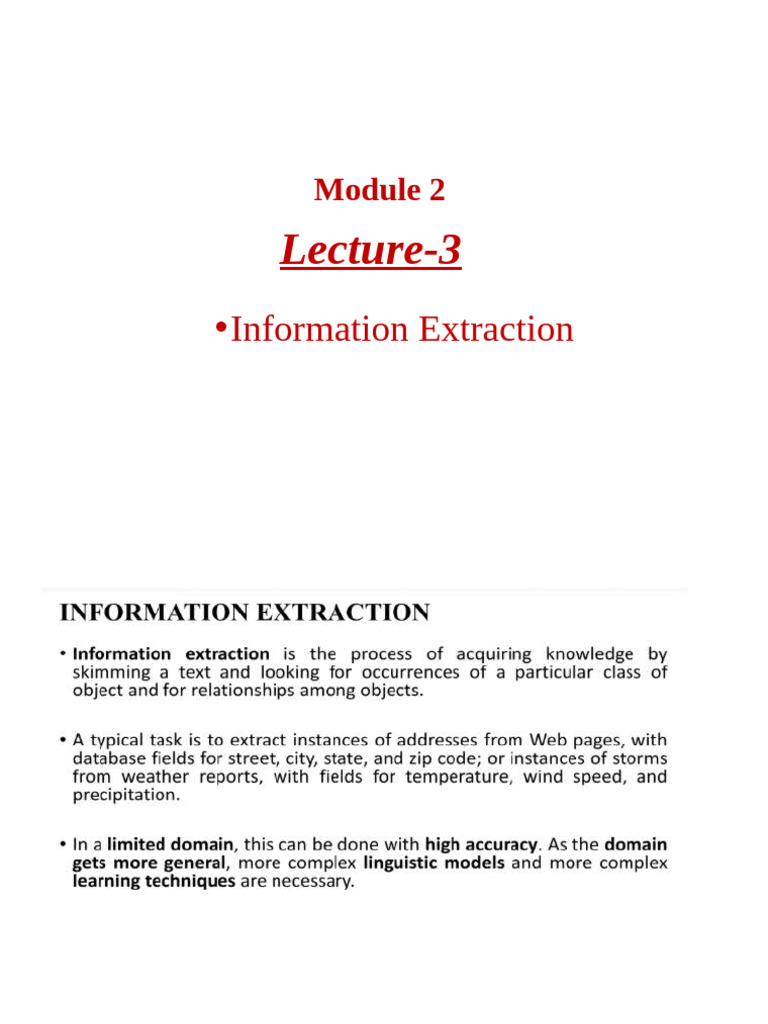Module 2 Lecture 5 | PDF