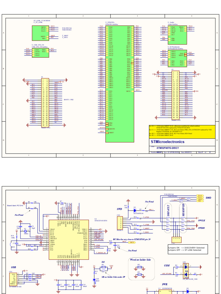 mb997 f407vgt6 d01 - Schematic | PDF