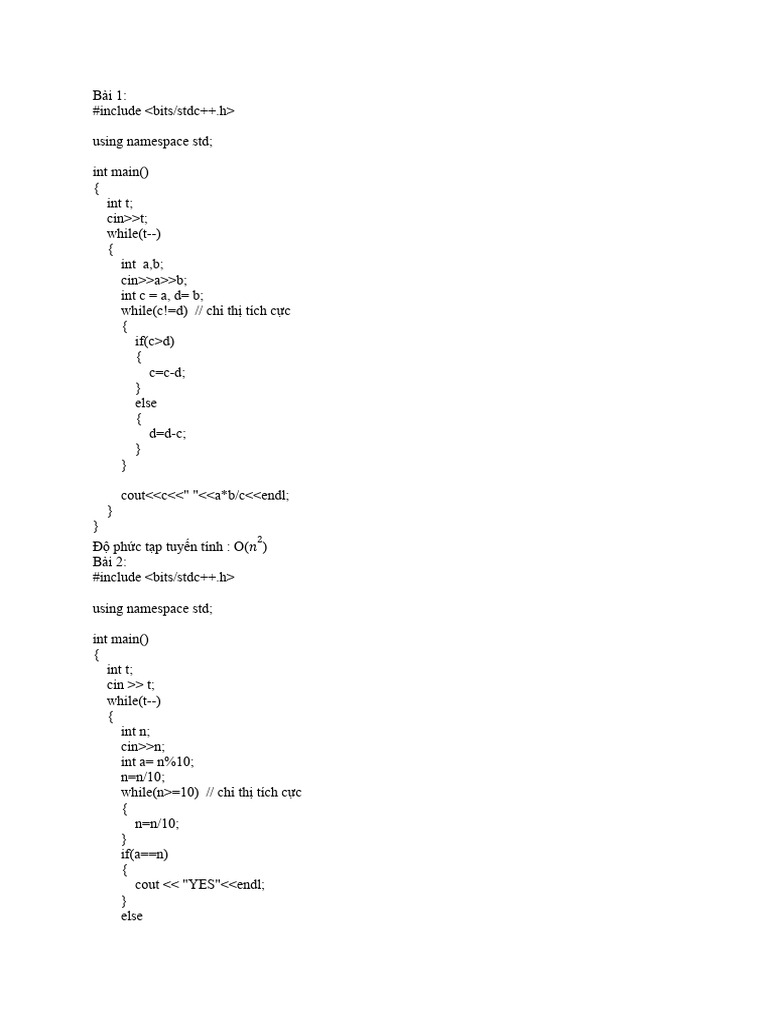 bài tập CTDL và GT | PDF